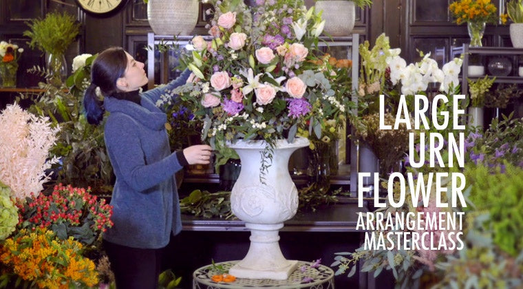 Large Urn Flower Arrangement Masterclass - Online Course – Flower Station